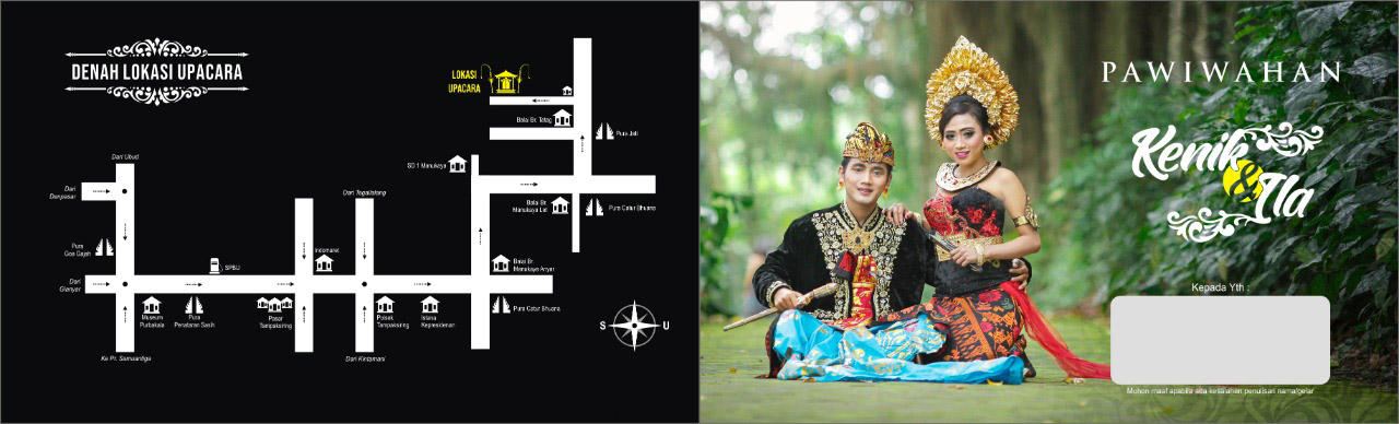 Design Undangan Pernikahan 3 - Undangan Online Bali